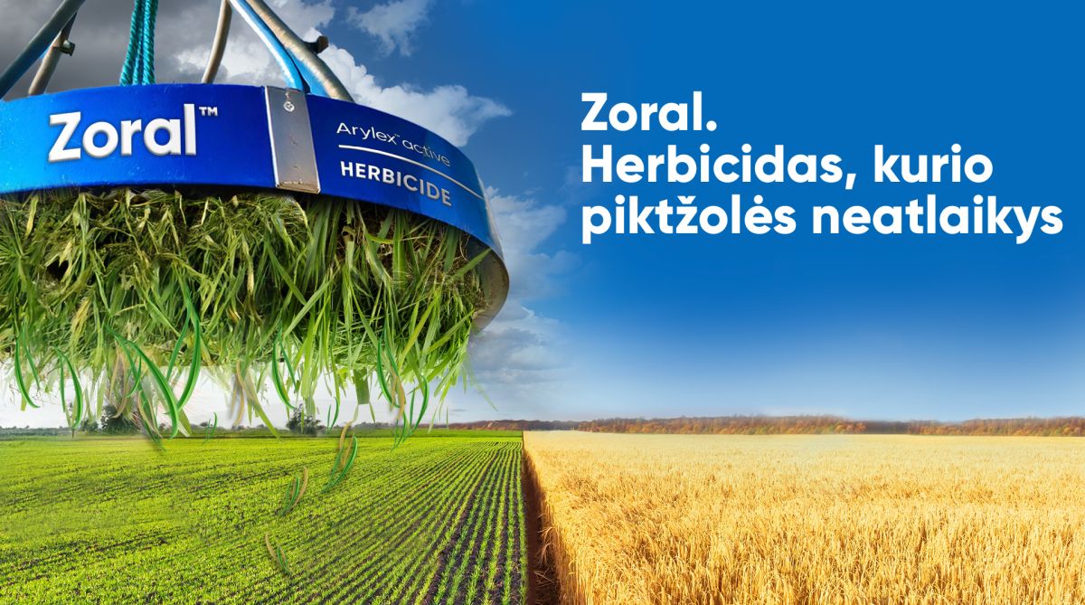 Mano ūkis - Herbicidas Zoral – sprendimas žalingiausių piktžolių ...
