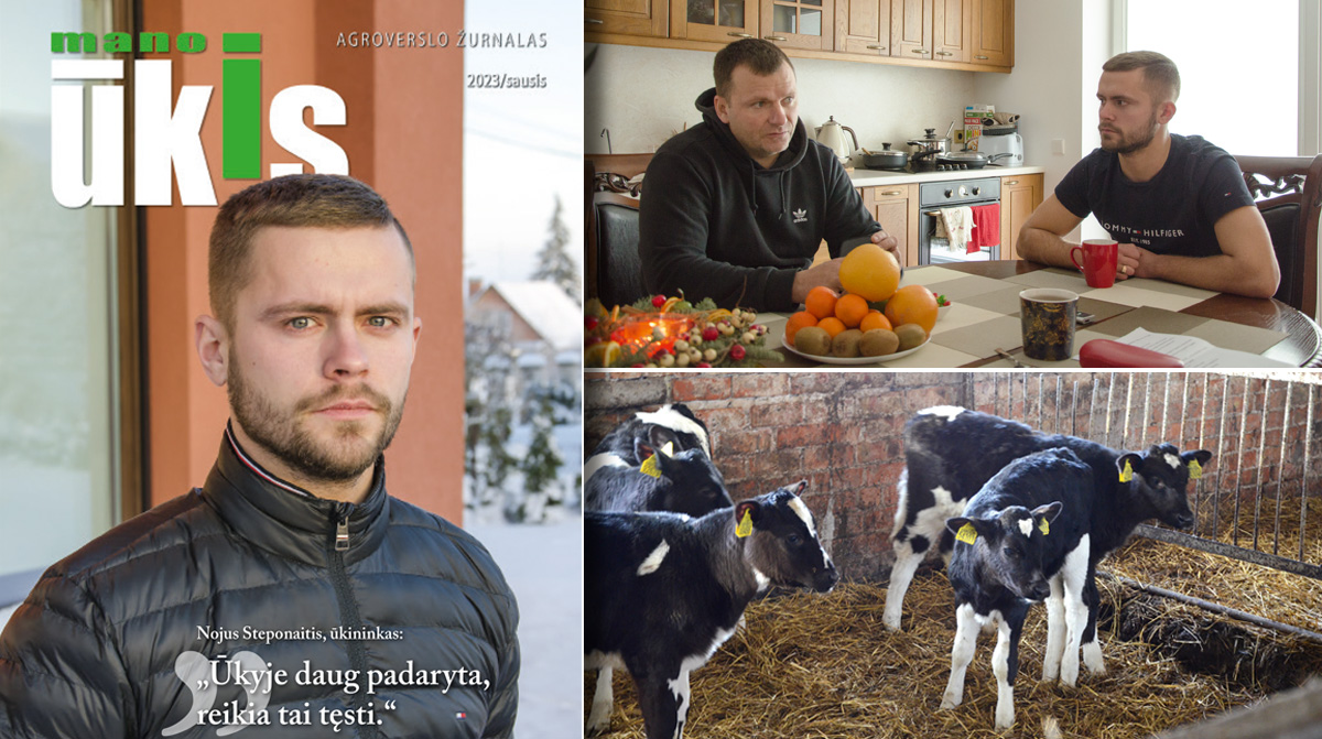Mano ūkis - Pieno ūkis jaunuoliui – galimybė, o ne problema
